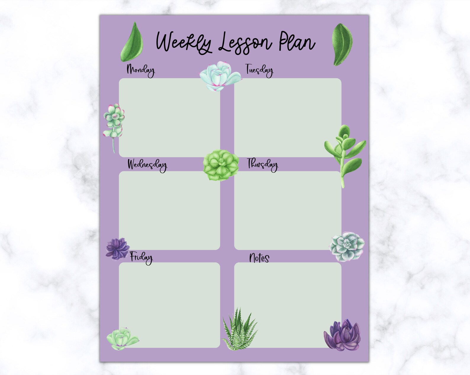 Preschool Pre-k Kindergarten Weekly Lesson Plan Template Teacher ...