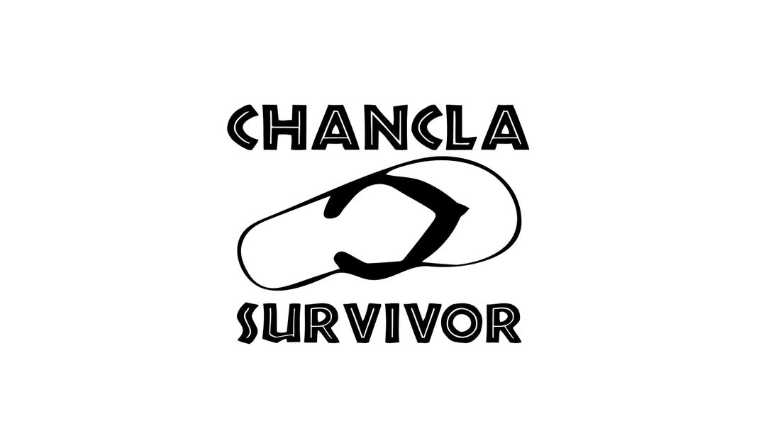 Chancla Survivor SVG, PNG, EPS, Jpg Digital Download - Etsy
