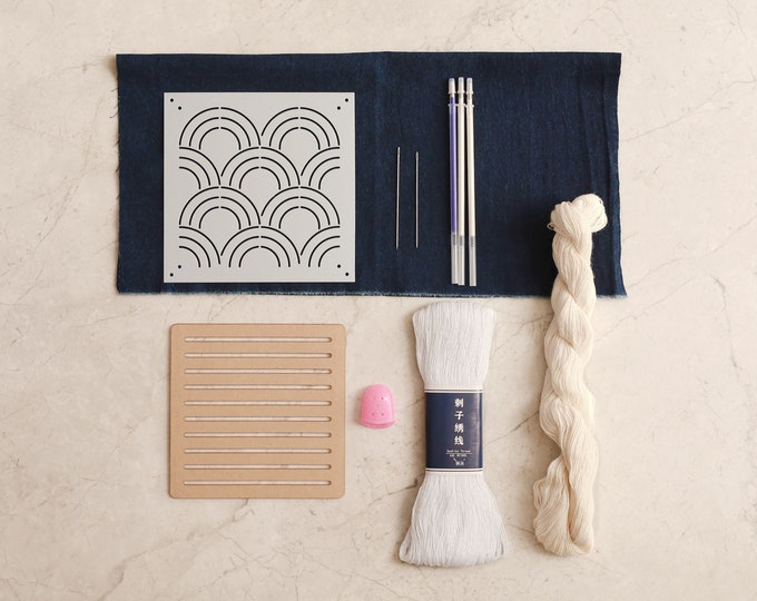 Sashiko Embroidery Set: Start Your Creative Journey With the Perfect ...