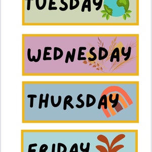 Classroom Flip Calendar - Etsy