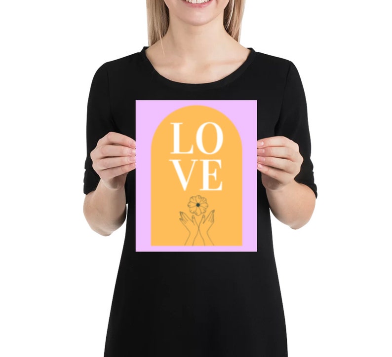 LOVE Poster in 3 Sizes - Etsy
