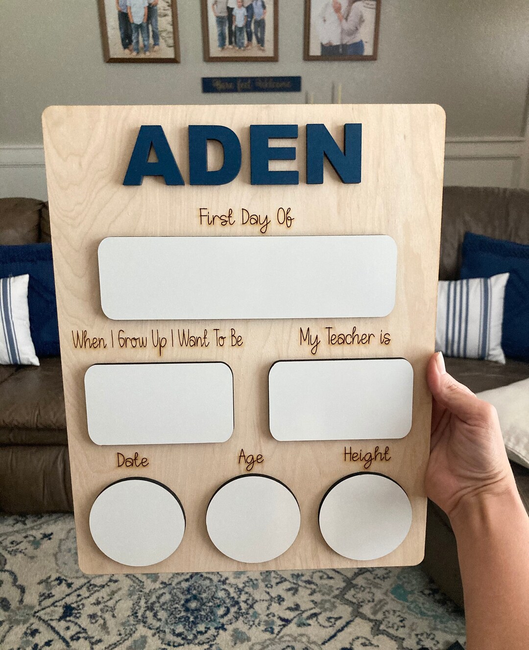 First Day of School Boards, Simple/modern Style School Boards - Etsy