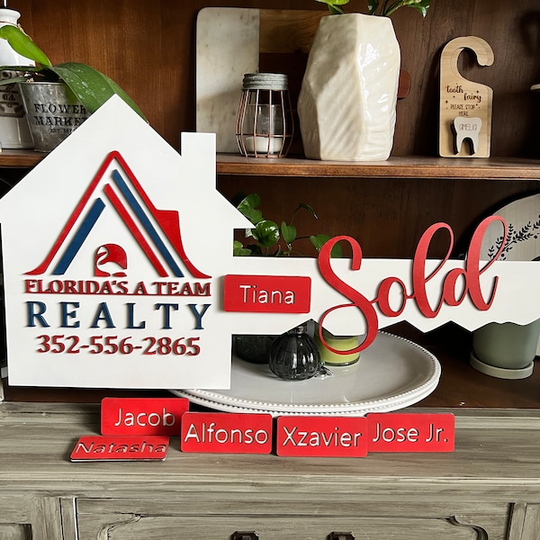 Realtor Key Sign - Etsy