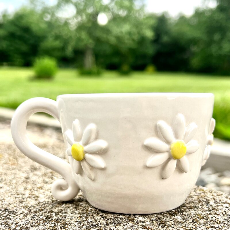 Daisy Mug - Etsy