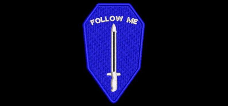 US Army Infantry Polo Shirt follow Me - Etsy