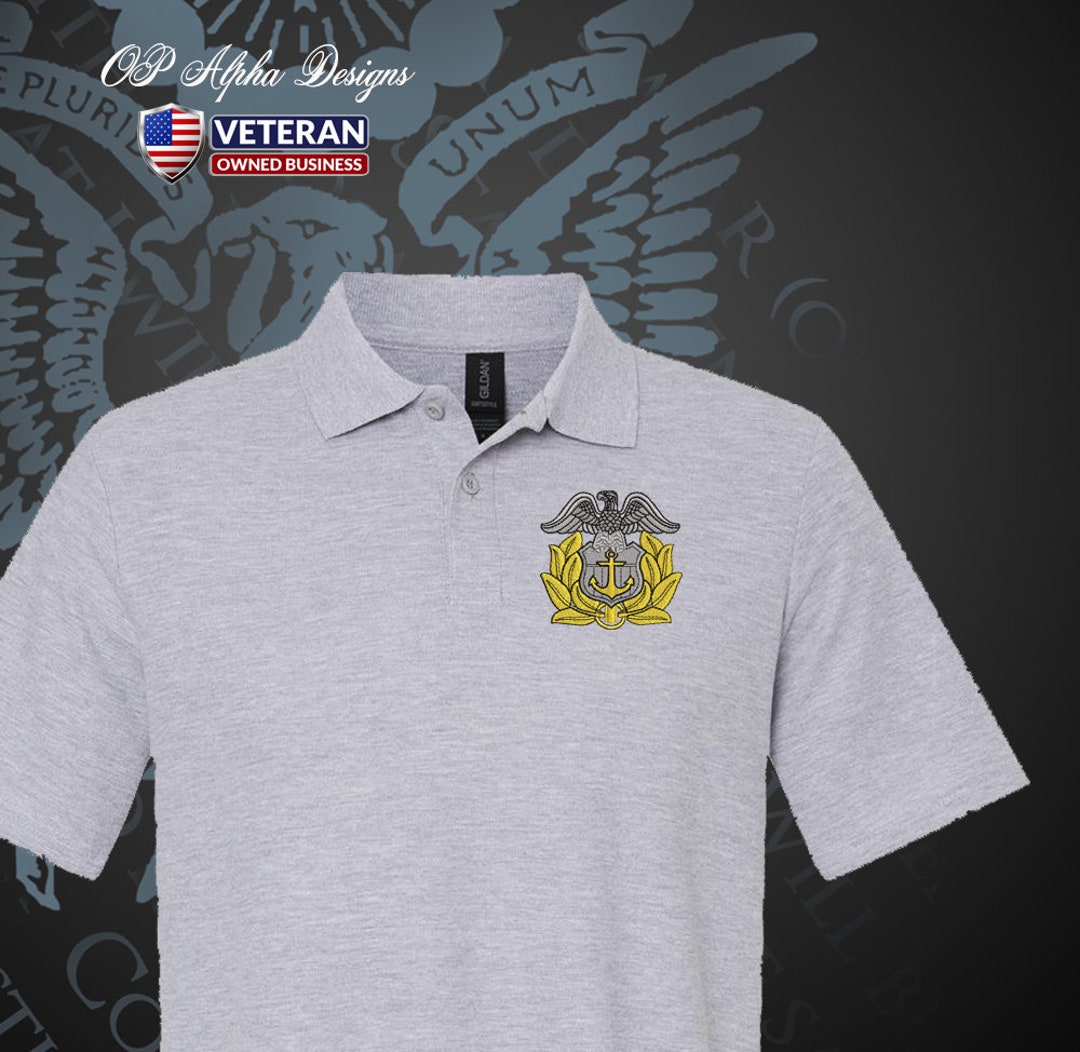 US Merchant Marine Logo Polo Shirt - Etsy