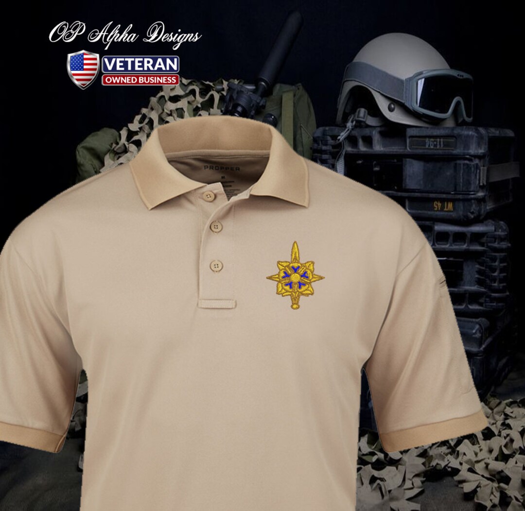 US Army Intelligence Polo Shirt - Etsy