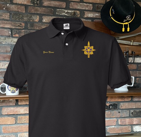 US Army Intelligence Polo Shirt - Etsy