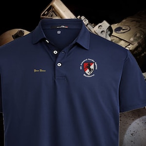 Polo Shirt With Embroidered 11th Armored Cavalry Regiment (ACR) Logo - Etsy