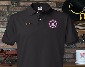 US Army Infantry Polo Shirt follow Me | Etsy