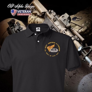 US Army Airborne Pathfinder Polo - Etsy
