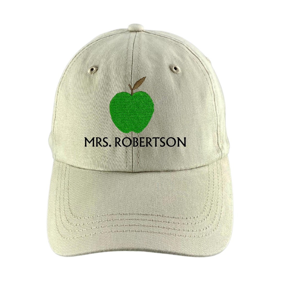 Teacher Hat, Custom Appreciation Gifts, Unwashed Velcro Baseball Hat ...