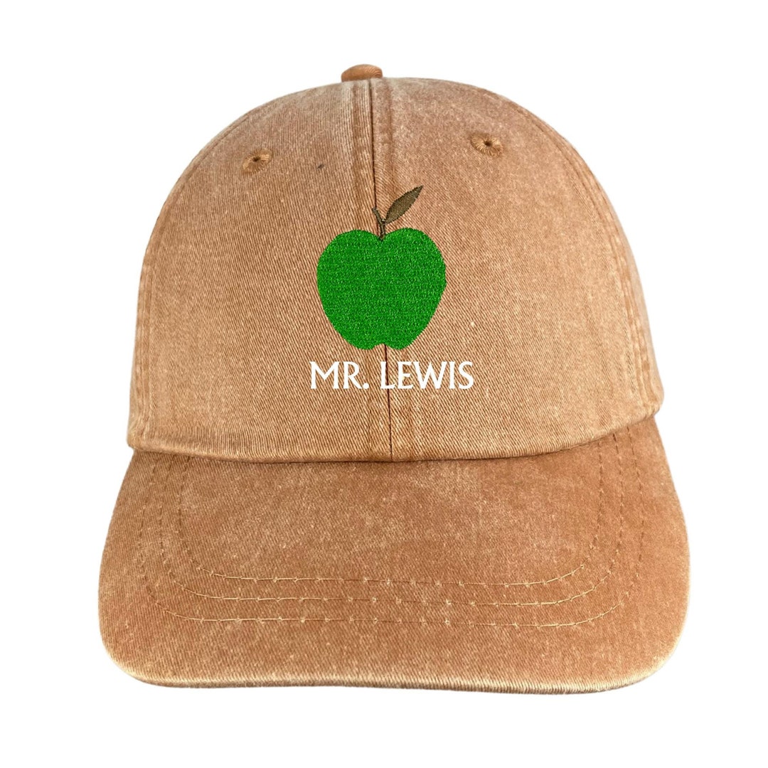 Teacher Hat, Custom Appreciation Gifts for Tutor, Distressed Adams ...