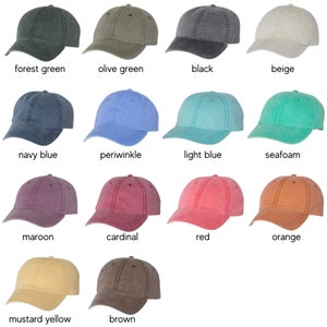 Camper Van Life Hat, Summer Beach Cap Embroidered, Washed Green Youth ...