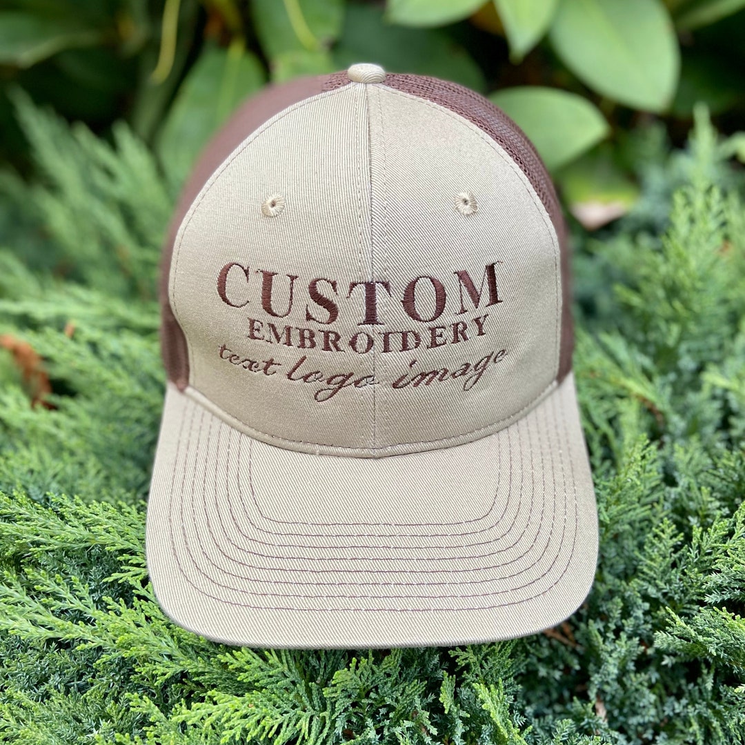 Personalized Trucker Hat, Custom Business Logo Embroidered | Port ...