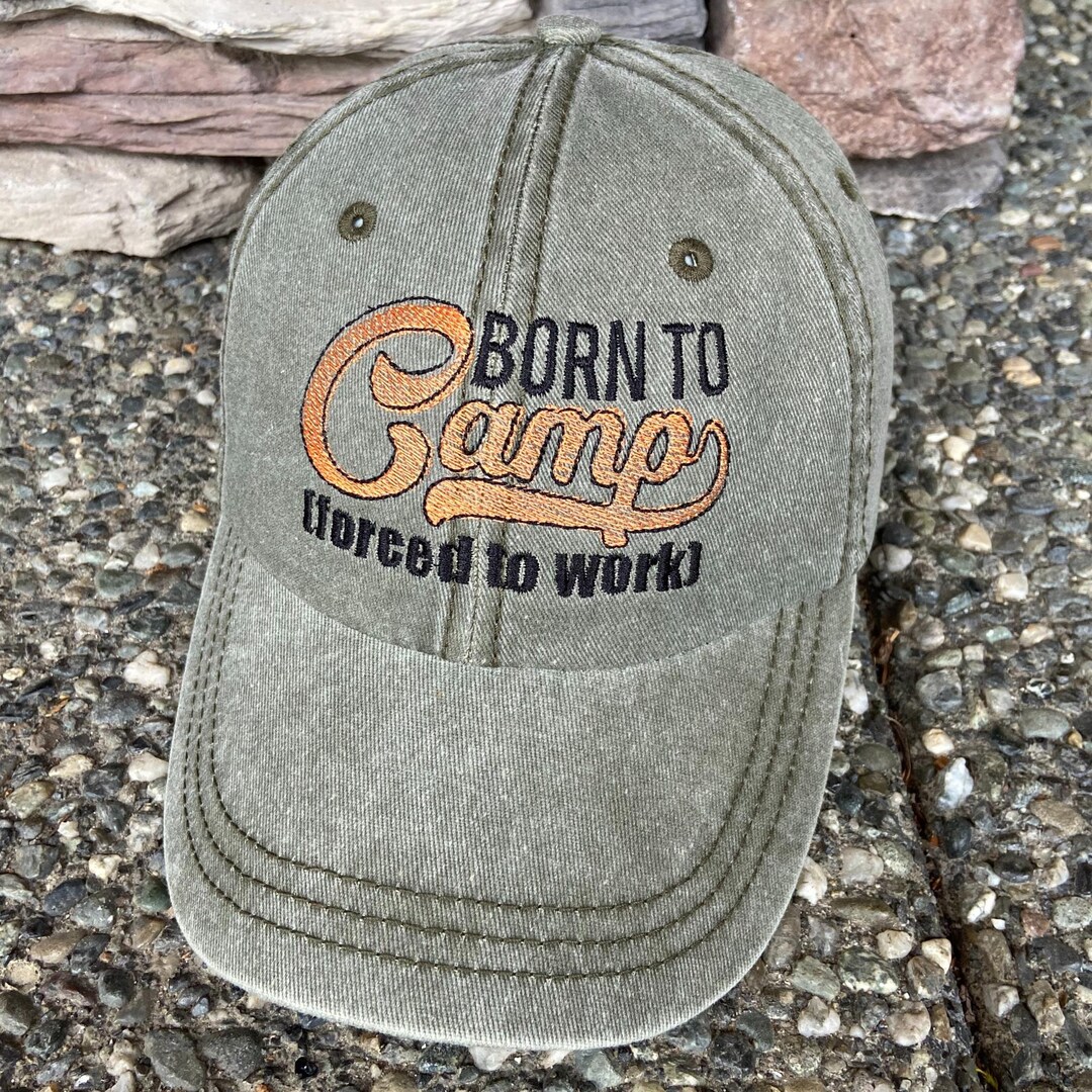 Camping Hat, Custom Mens Baseball Caps, Distressed Women's Ponytail ...