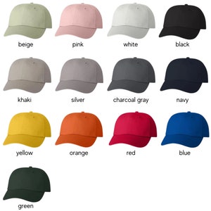 Personalized Hat Custom Baseball Cap Embroidered Soft 100% - Etsy