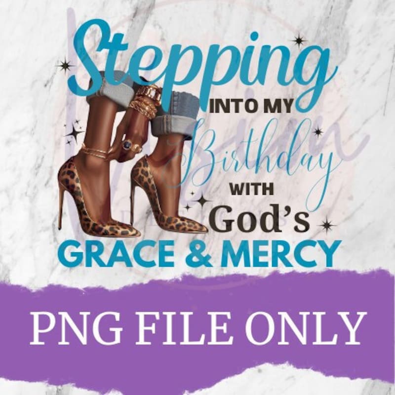 African American Stepping Into My Birthday - Etsy