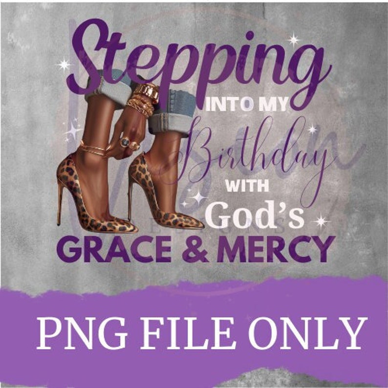 Stepping Into My Birthday With God’s Grace and Mercy | Purple and White ...