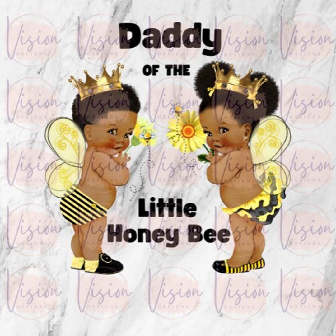 Daddy of the Little Honey Bee | Digital File | Honey Bee Gender Reveal ...