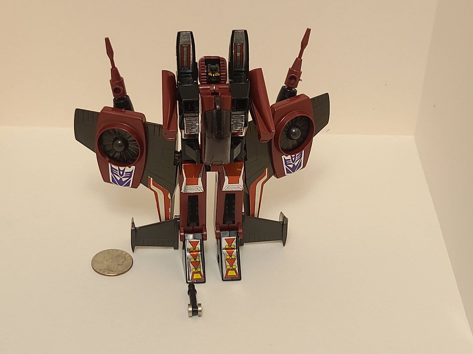 Thrust Transformers Jet Plane Decepticon G1 1985 With Spec Card - Etsy