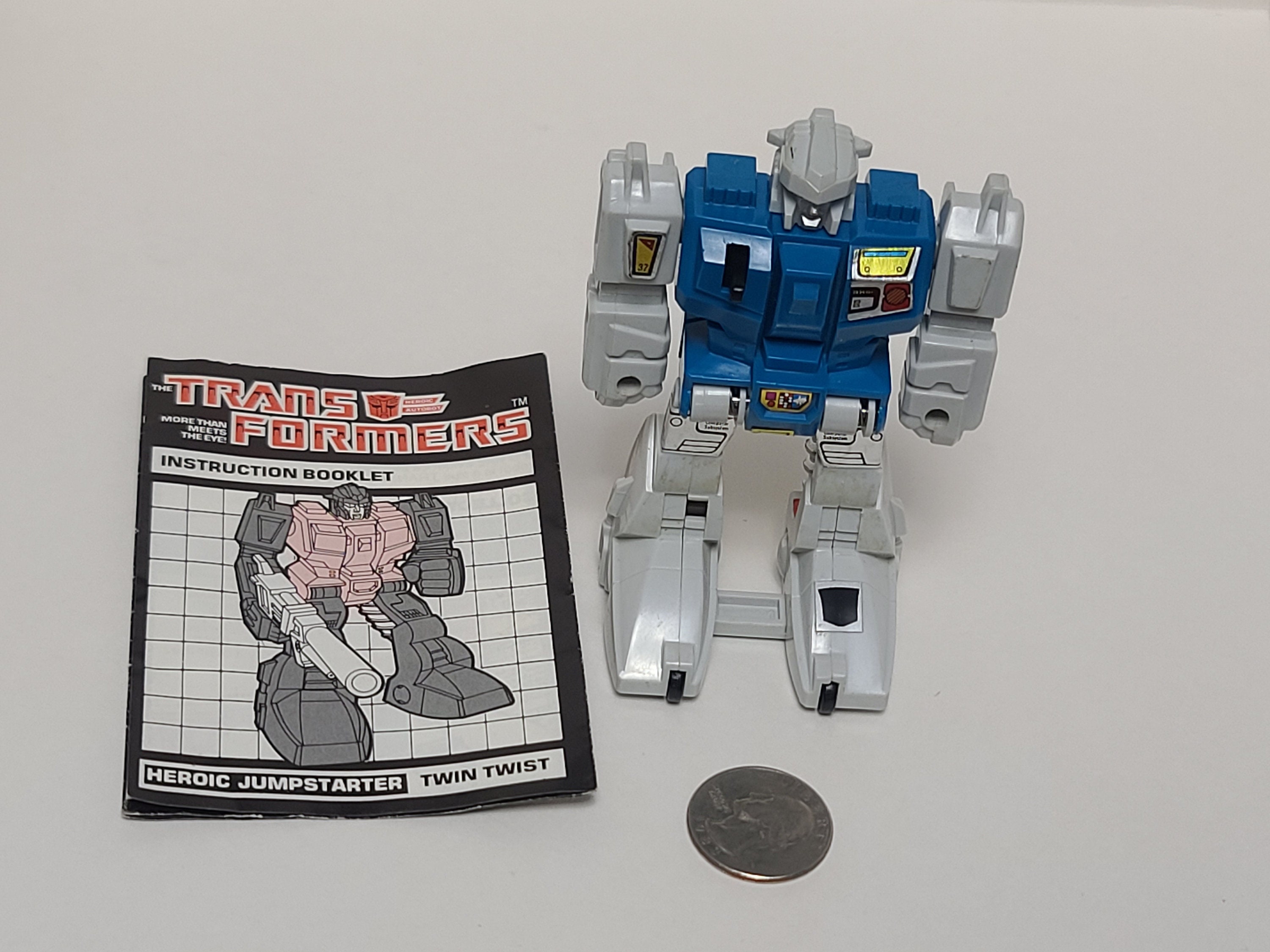 Twin Twist Transformers Jumpstarters Autobot G1 1984 - Etsy