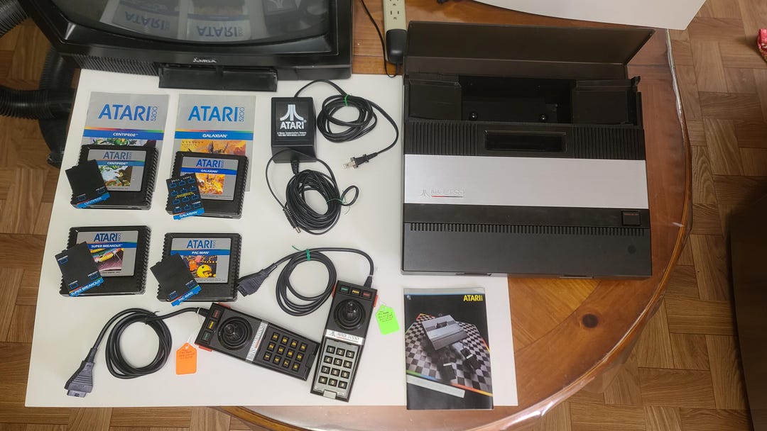 Refurbished Atari 5200 2 Port System, Cleaned, Calibrated, Tested, and ...