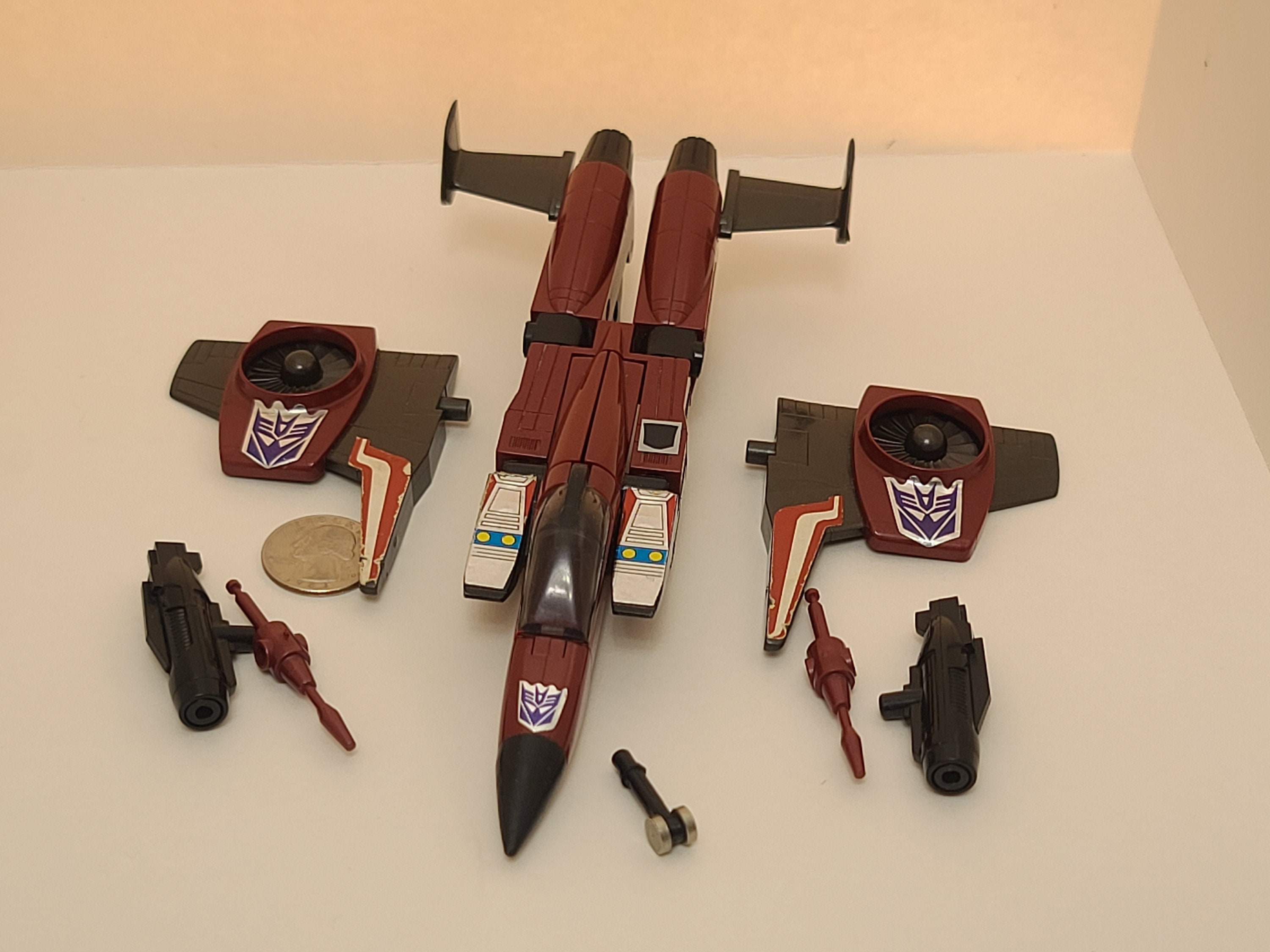Thrust Transformers Jet Plane Decepticon G1 1985 With Spec - Etsy