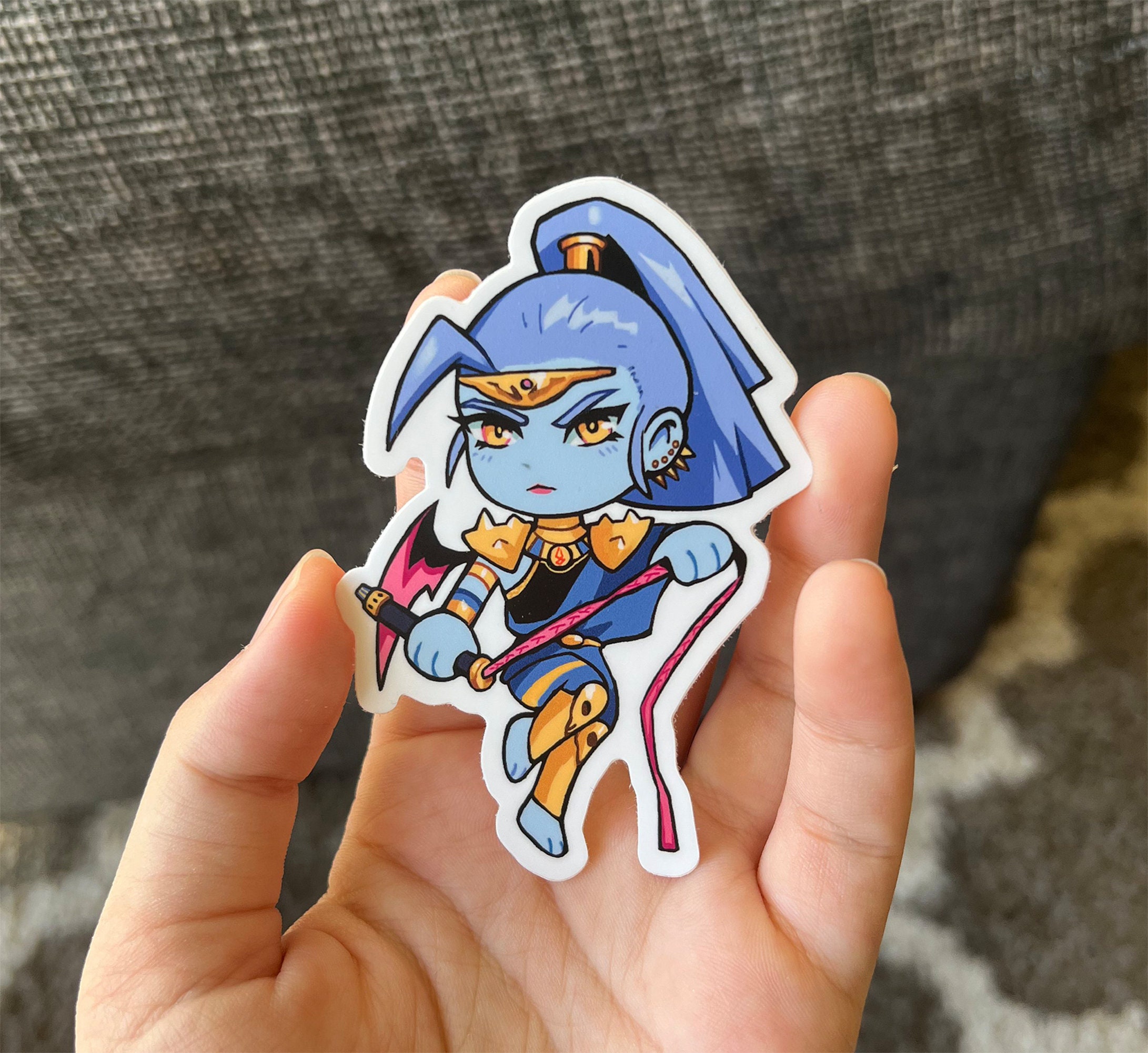 Hades Game Stickers Zagreus Megaera Thanatos Etsy