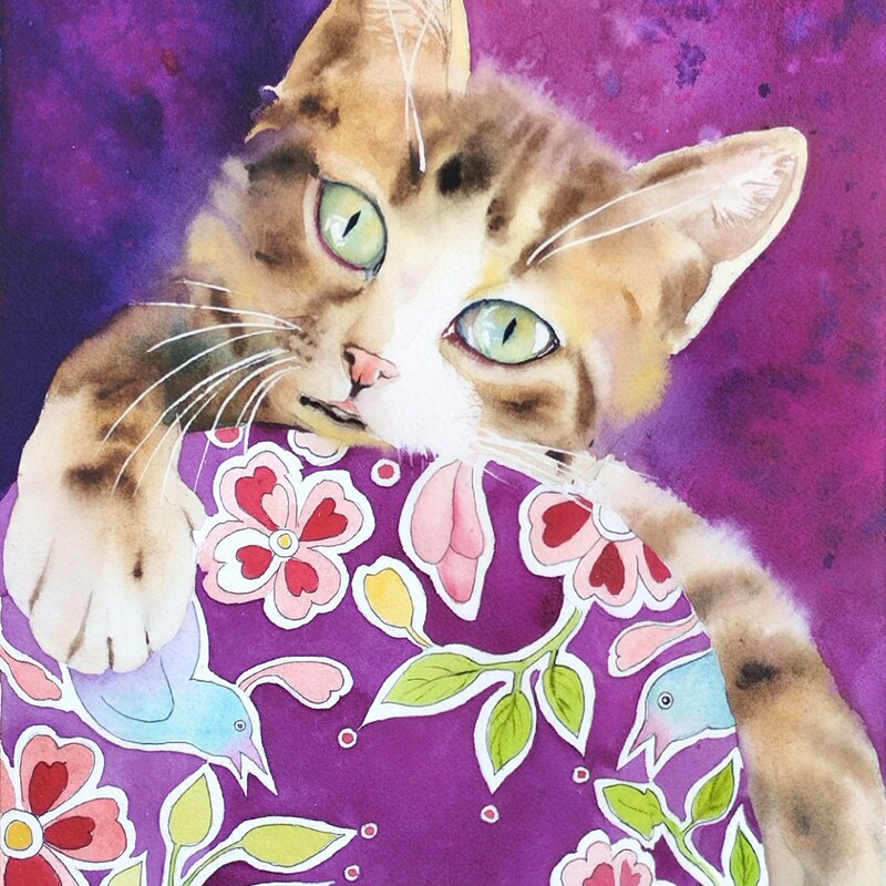 Hippie Cat - Etsy