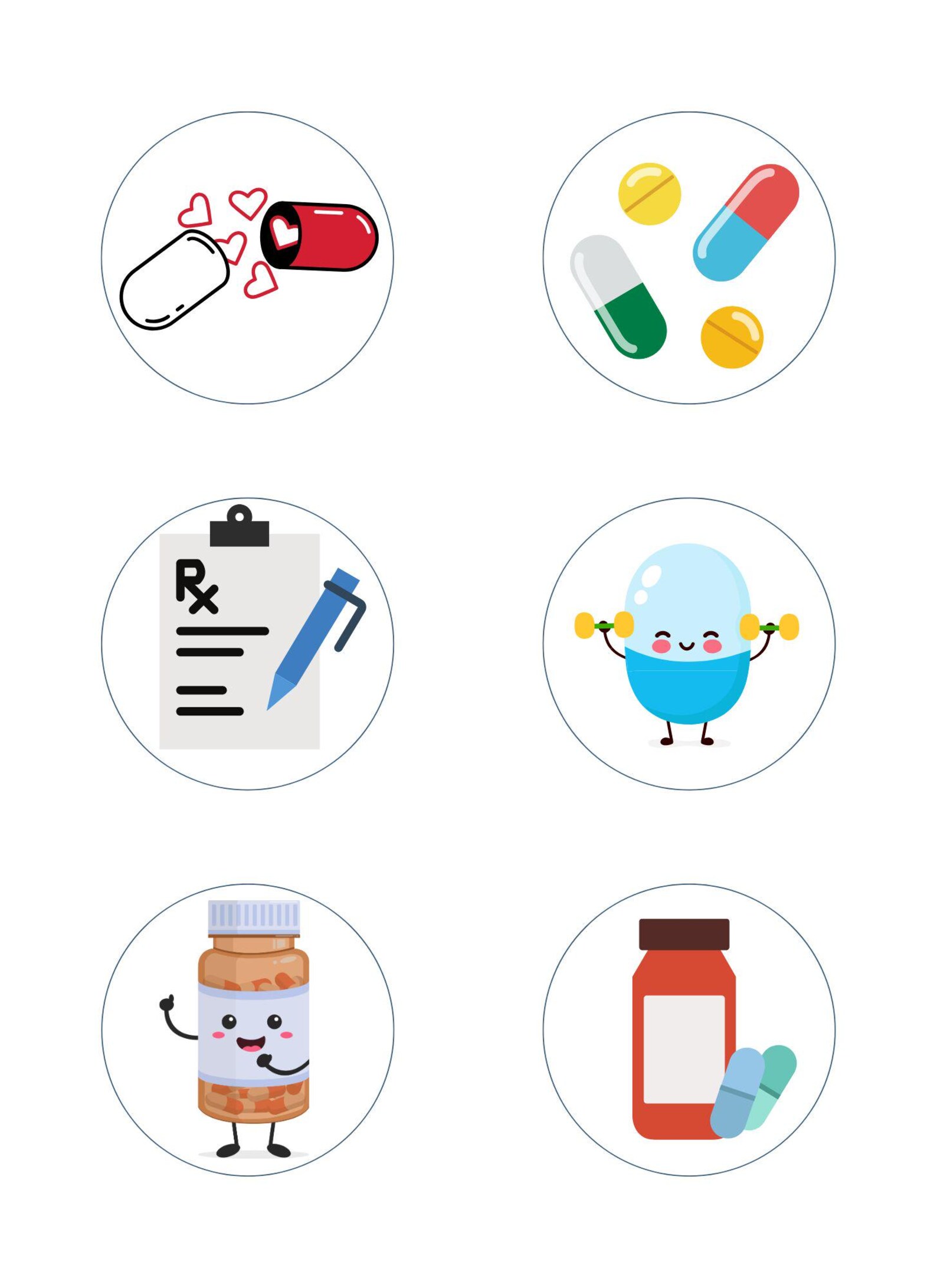 Pharmacy Stickers | Pharmacist Planner Stickers | Medical Student Study ...