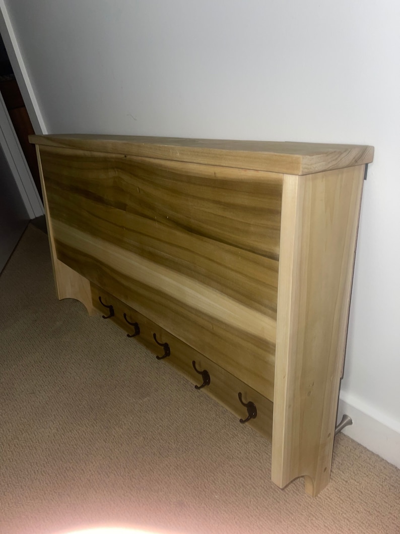 Shelf Coat Rack, Hidden Cabinet - Etsy