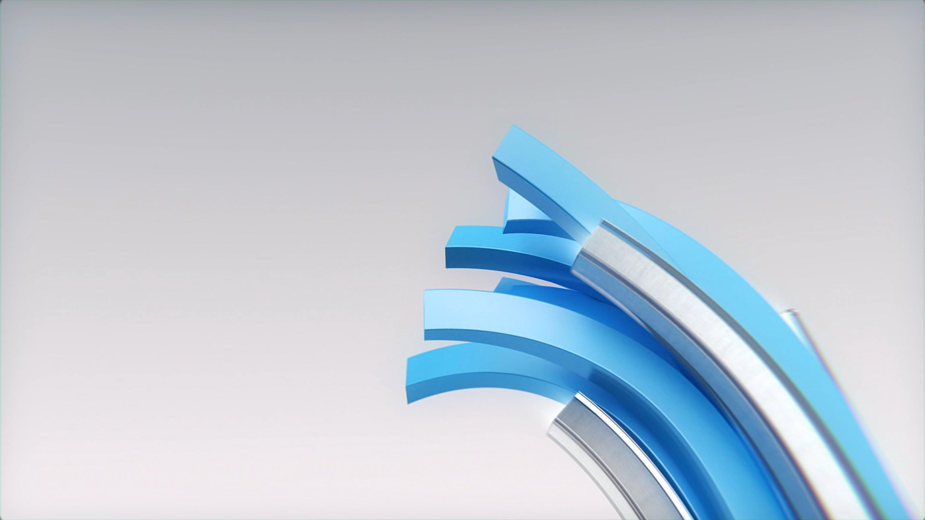 Animation With the Combination, Blue Elastic Cords for Your Logo ...