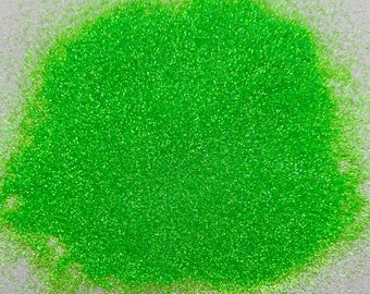 Neon Green Glitter - Etsy