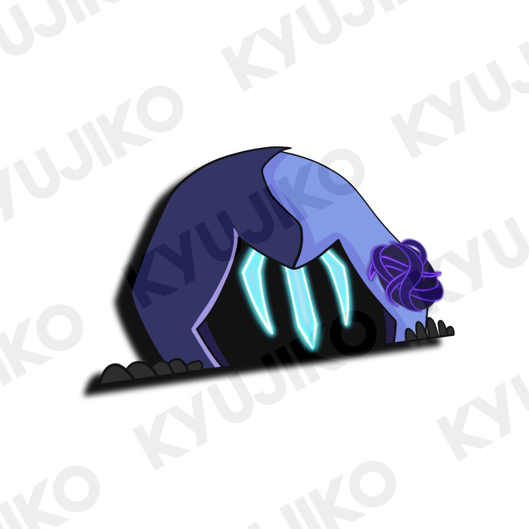 Omen Peeker Sticker - Etsy