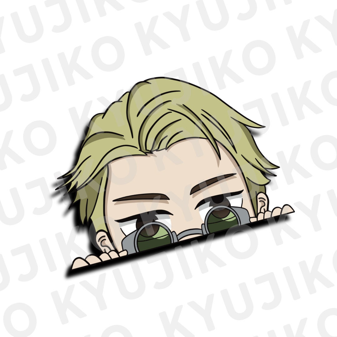 Nanami Peeker Sticker - Etsy