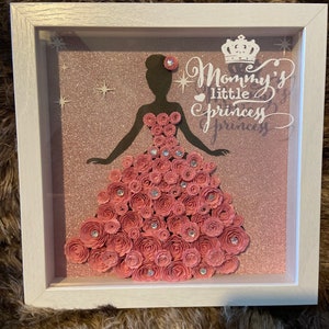 8x8 Princess Shadow Box - Etsy