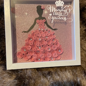 8x8 Princess Shadow Box - Etsy