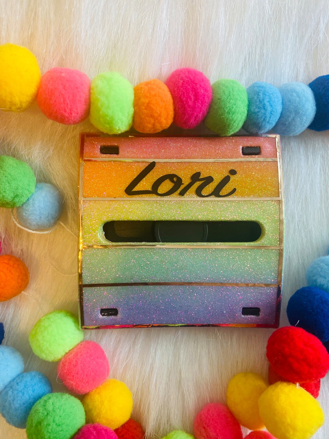 Boho Rainbow Sticky Note Dispenser - Etsy