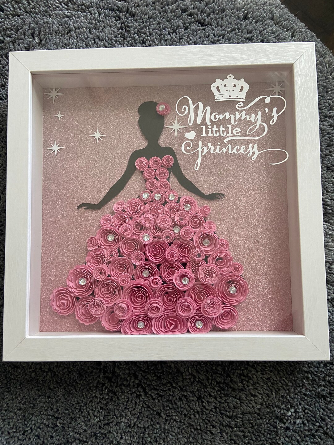 8x8 Princess Shadow Box - Etsy
