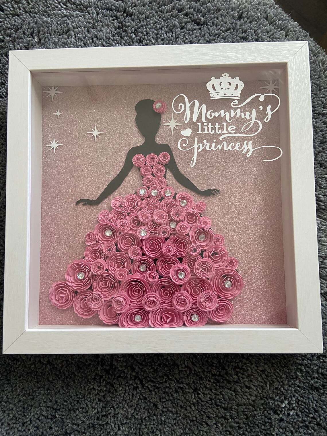 8x8 Princess Shadow Box - Etsy
