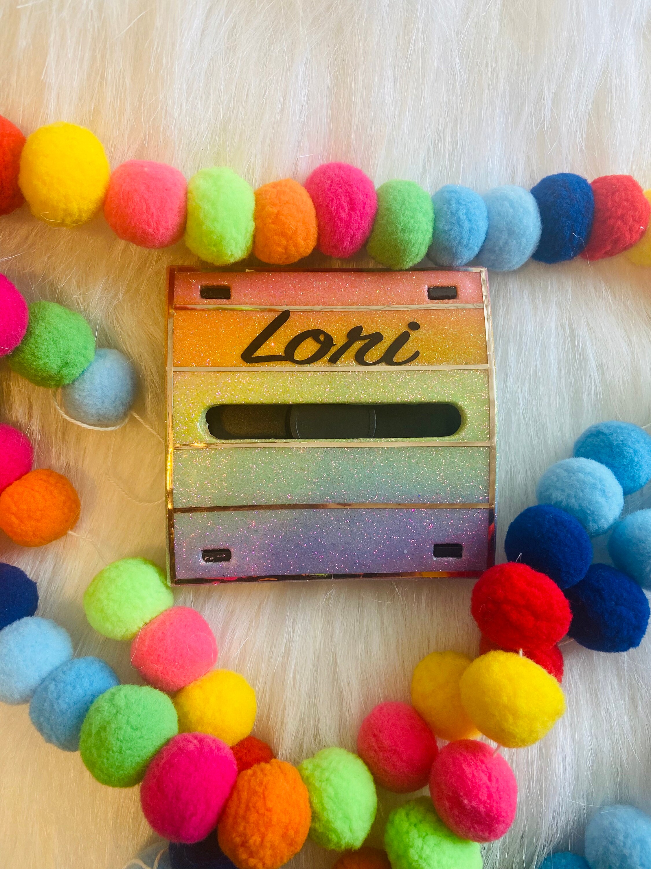 Boho Rainbow Sticky Note Dispenser - Etsy