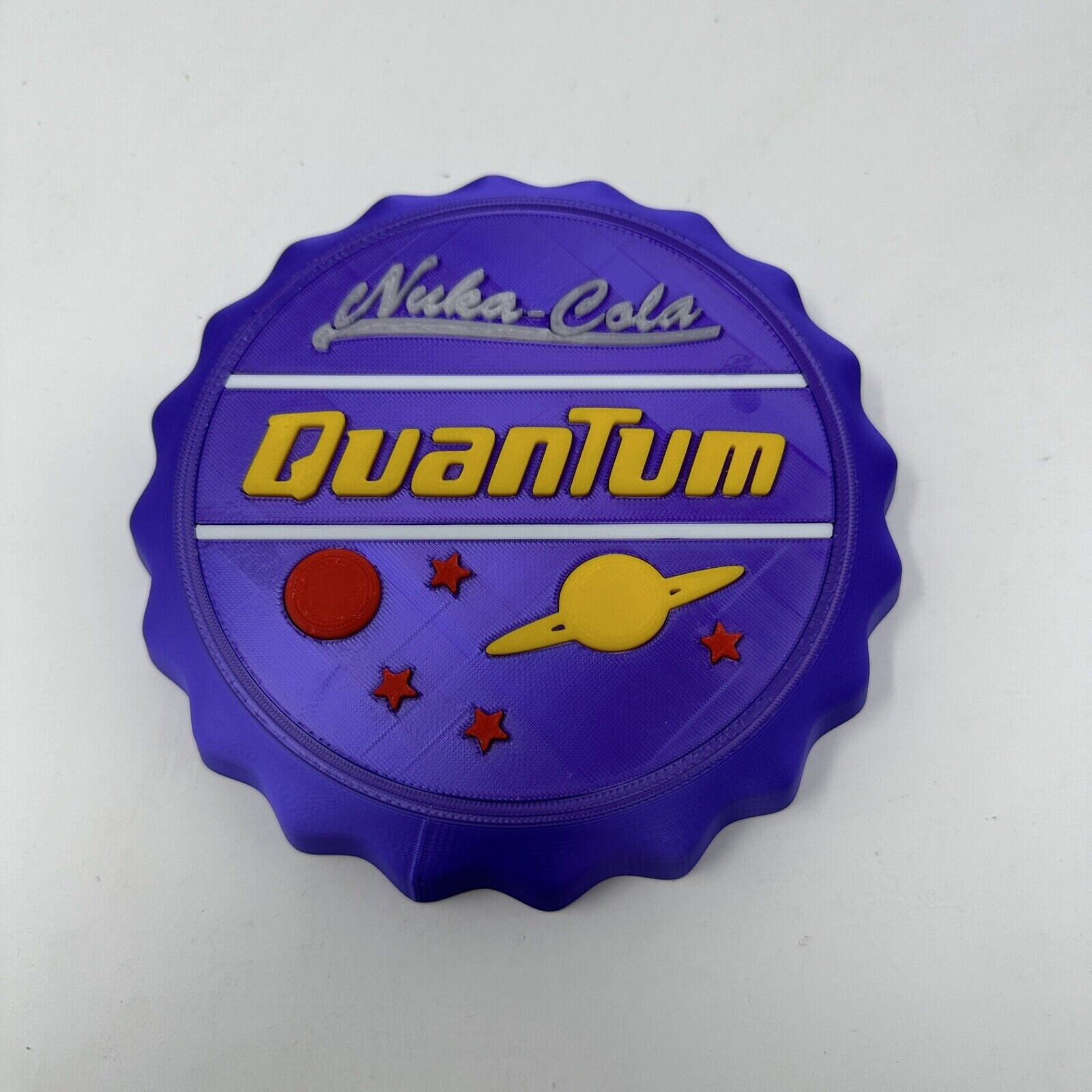 3D Printed Fallout 76 Quantum NUKA COLA (GITD) Fan Sign for Your Funko ...
