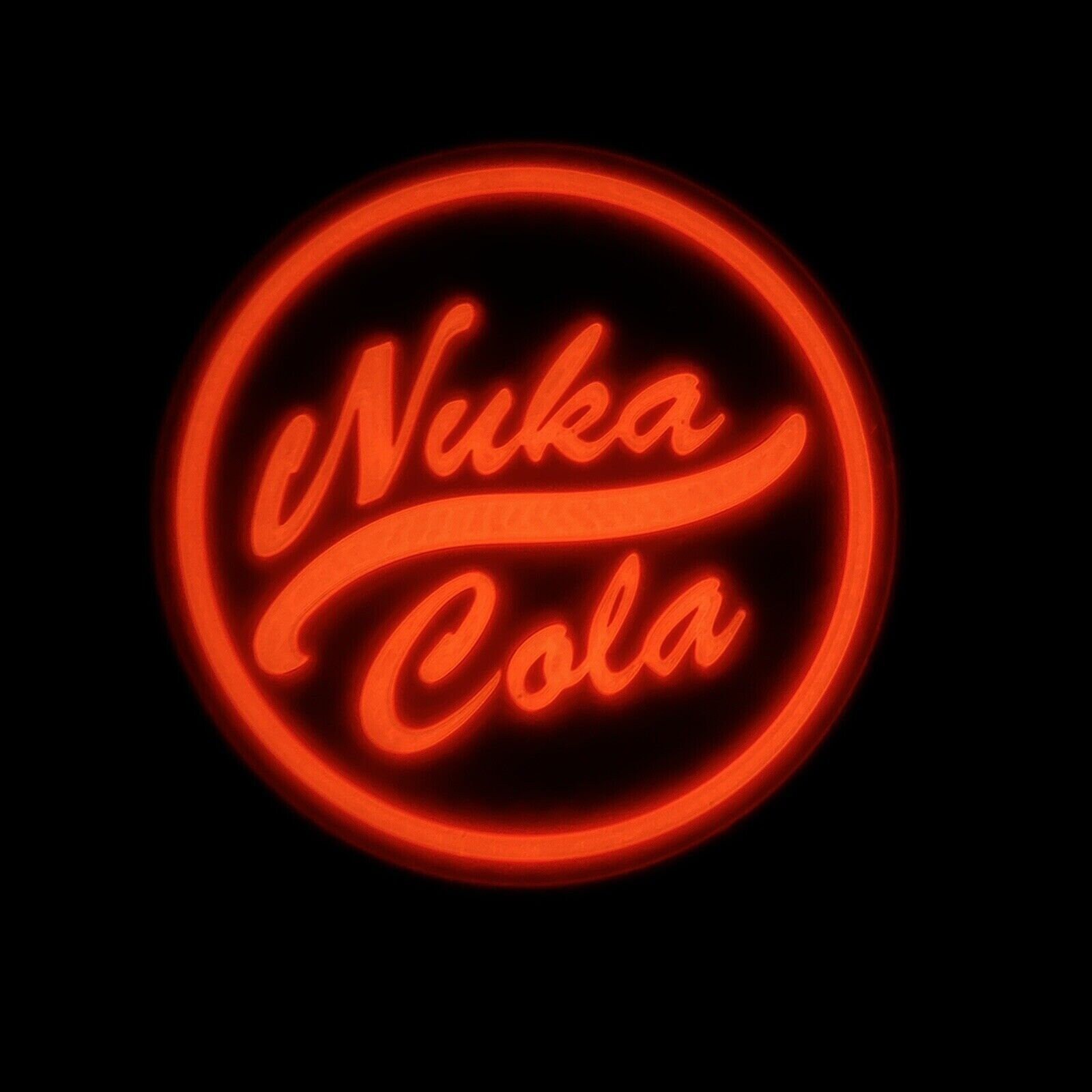 3D Printed Fallout NUKA-COLA GITD V2 With Stand Fan Sign for Your ...
