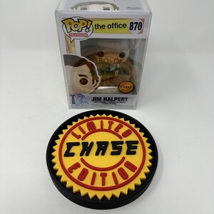 3D Printed FUNKO CHASE Fan Sign for Your Funko Pop Chase & Collectibles ...