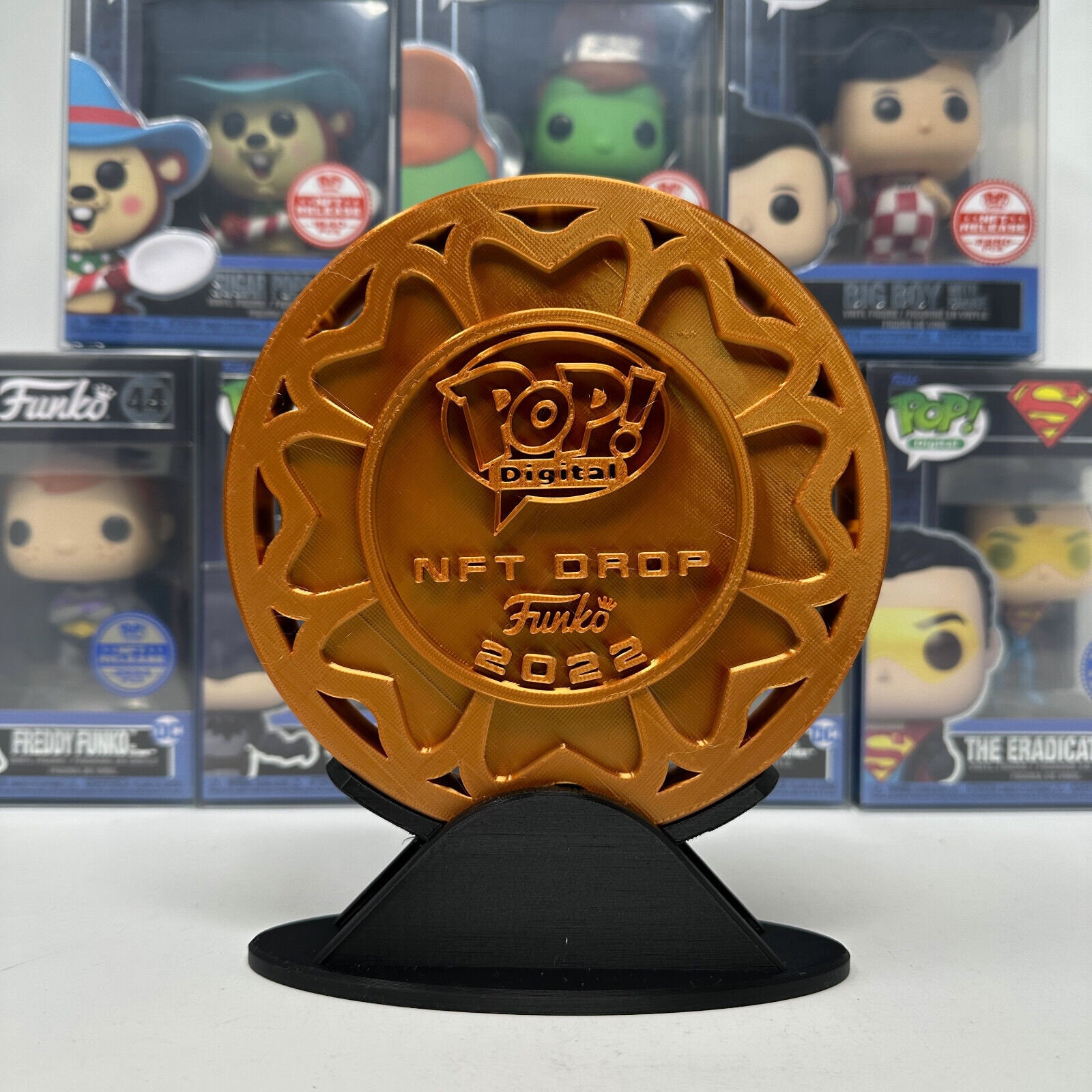 3D Printed Custom Funko Digital Pop AVATAR SERIES 1 Coin W/ Stand - Etsy