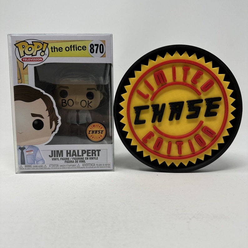 3D Printed FUNKO CHASE Fan Sign for Your Funko Pop Chase & Collectibles ...