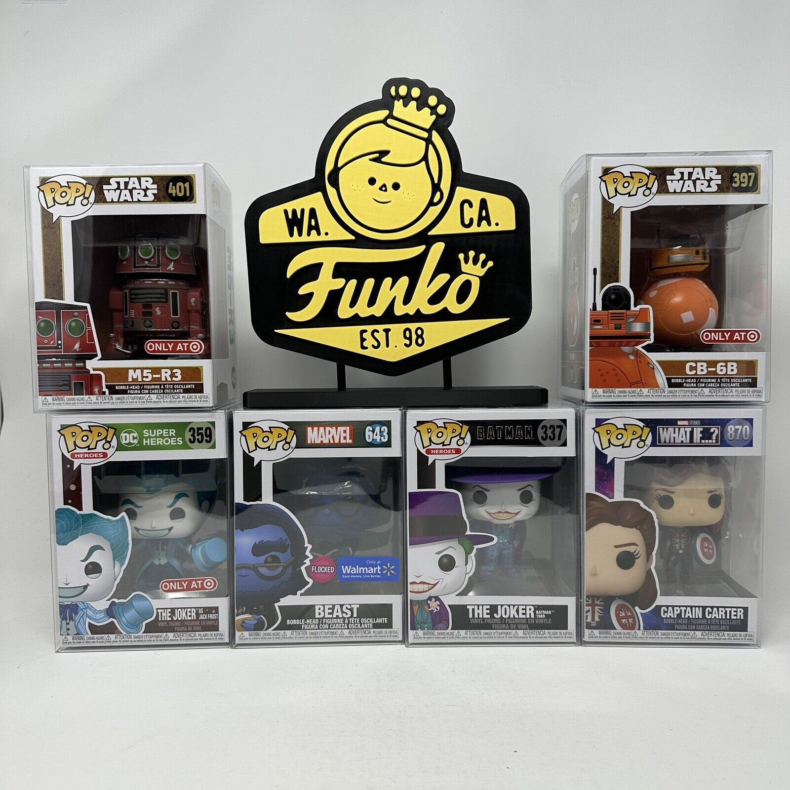 3D Printed FUNKO FREDDY HQ Fansign for Your Pops & Collectibles - Etsy