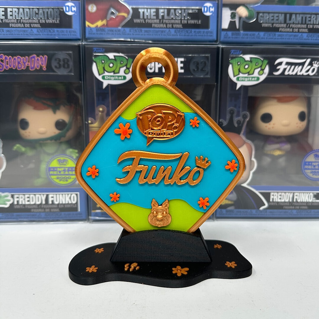 3D Printed Custom Funko Digital Pop! - SCOOBY-DOO Series 1 Coin W ...