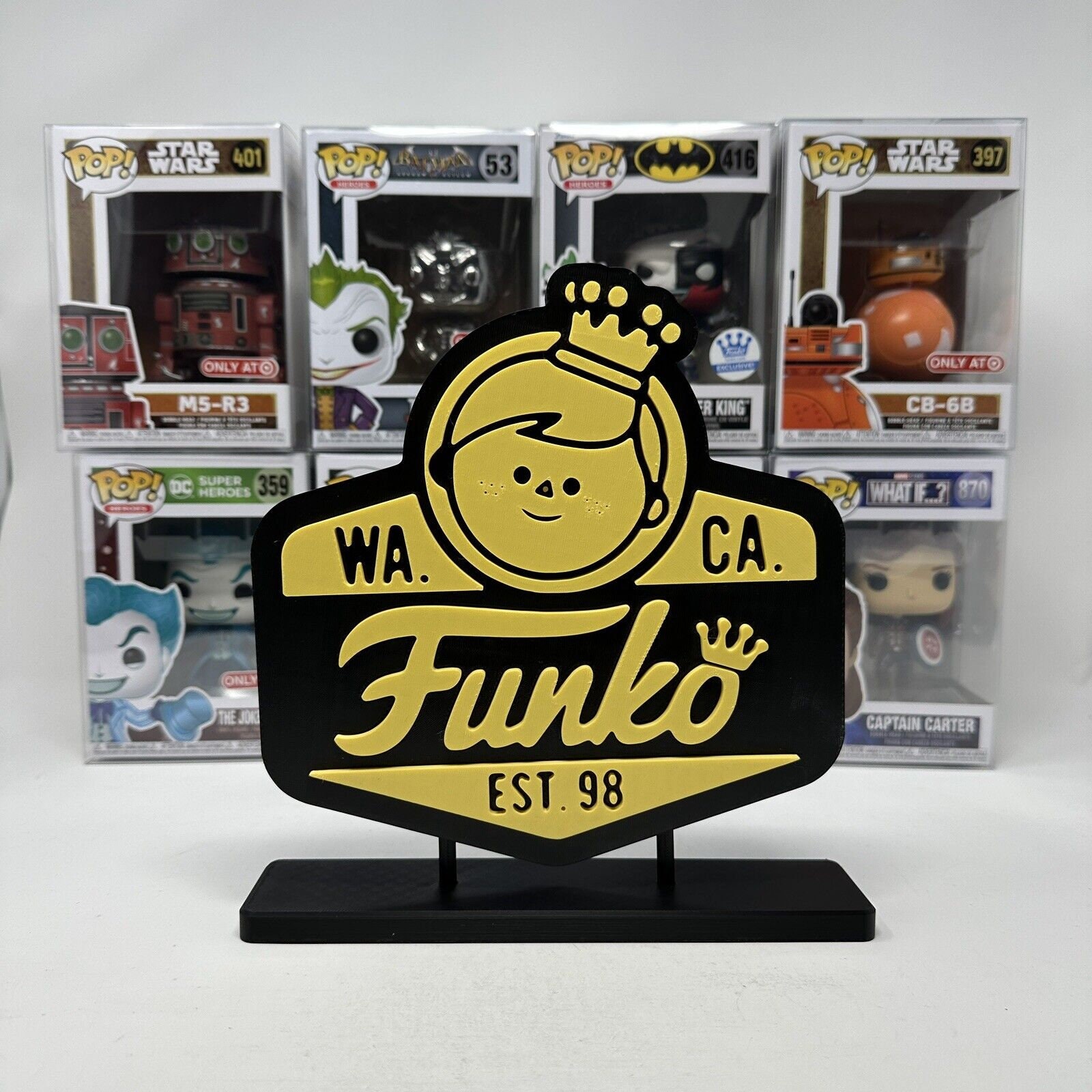 3D Printed FUNKO FREDDY HQ Fansign for Your Pops & Collectibles - Etsy